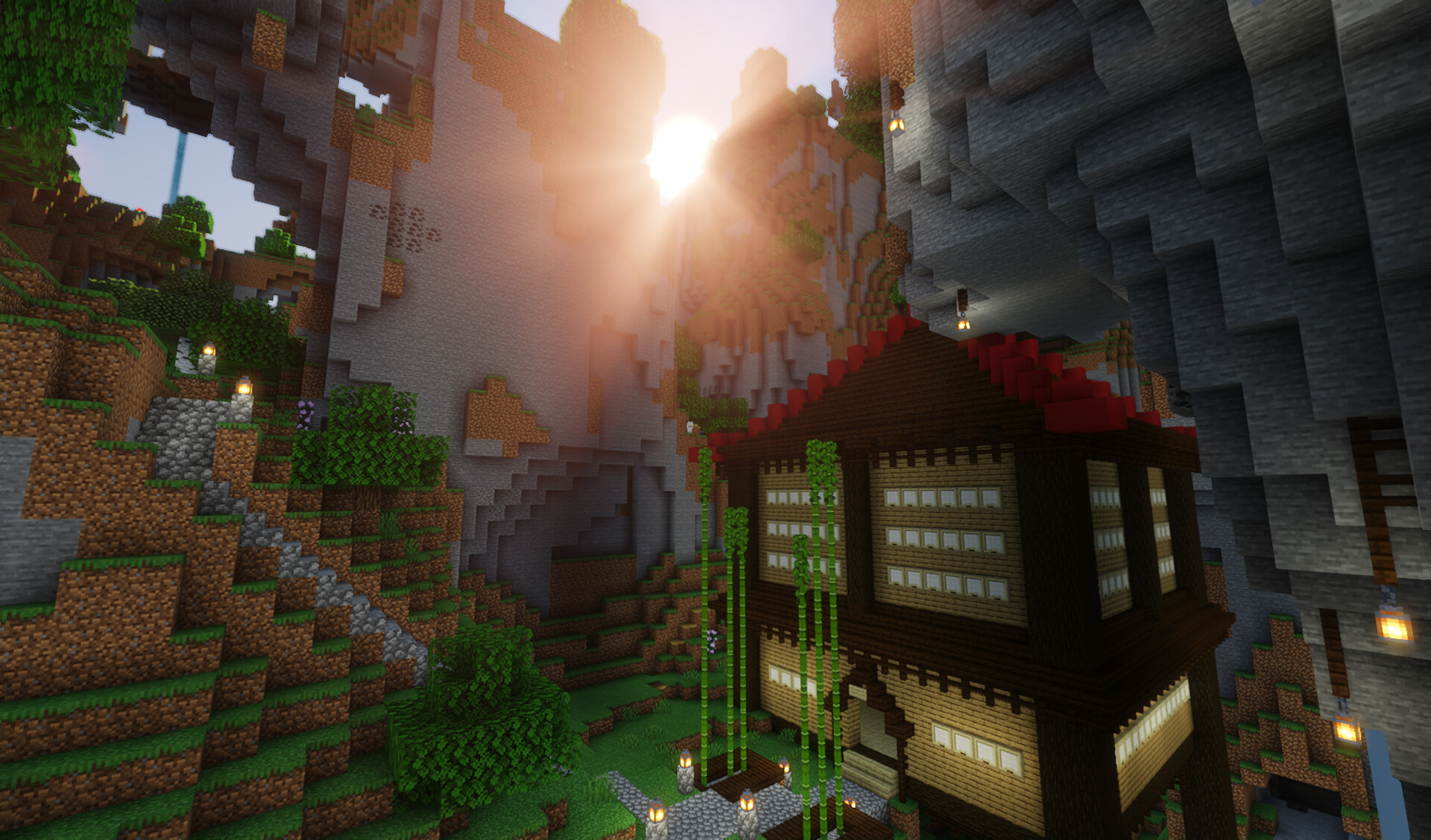 Zen Mountains Hunt Minecraft Map