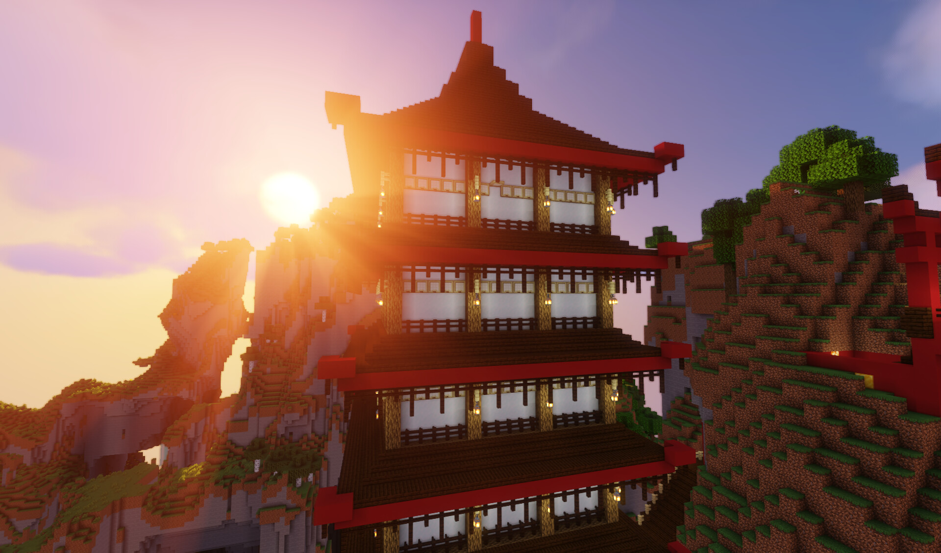 Zen Mountains Hunt Minecraft Map