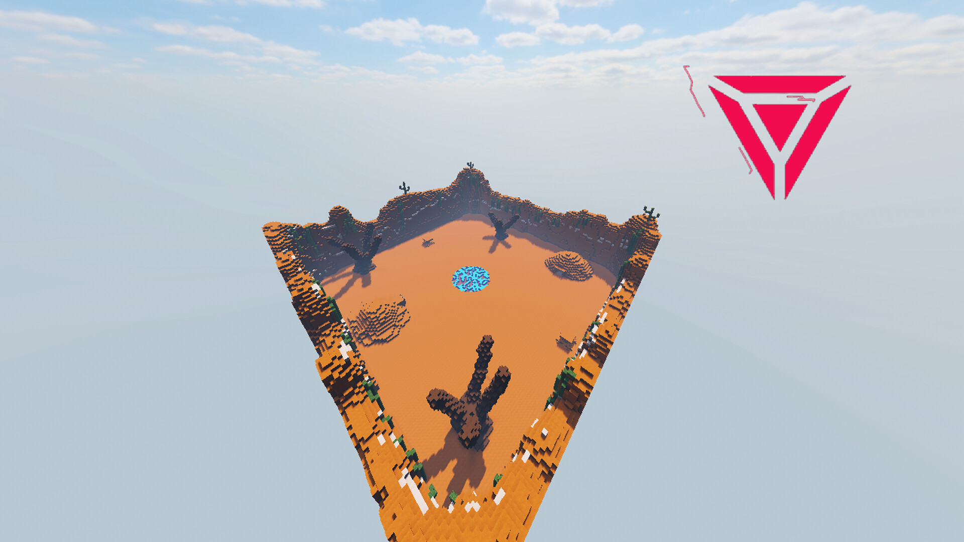 Arena Sahara 1v1/2v2 map [FREE DOWNLOAD] Minecraft Map