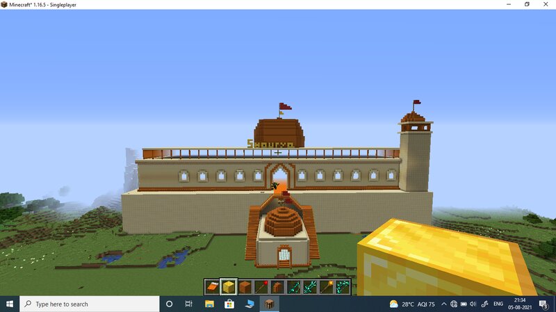 Indian Castle Minecraft Map
