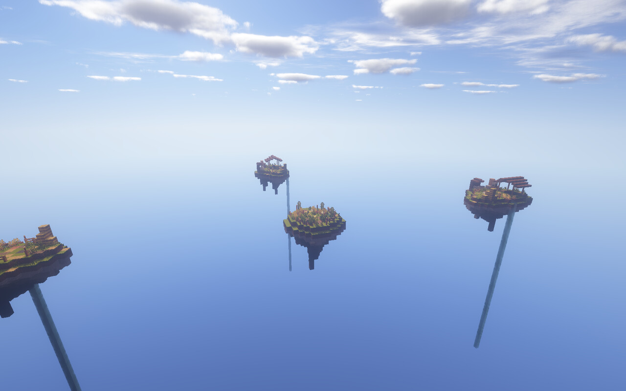 Minecraft BedWars Map "Farm" Minecraft Map