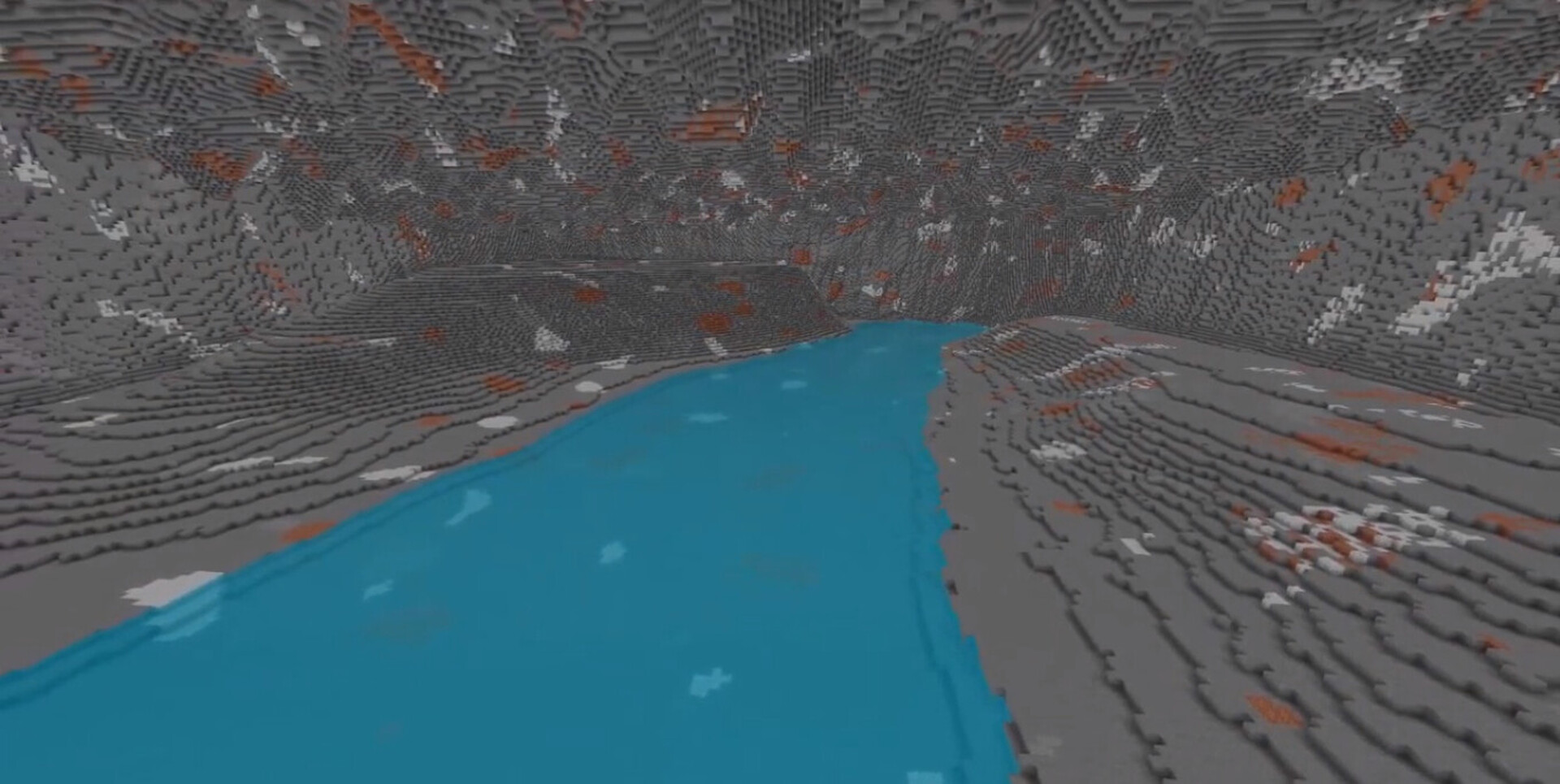 Cavern Map Generation 1500 x 1500 Minecraft Map