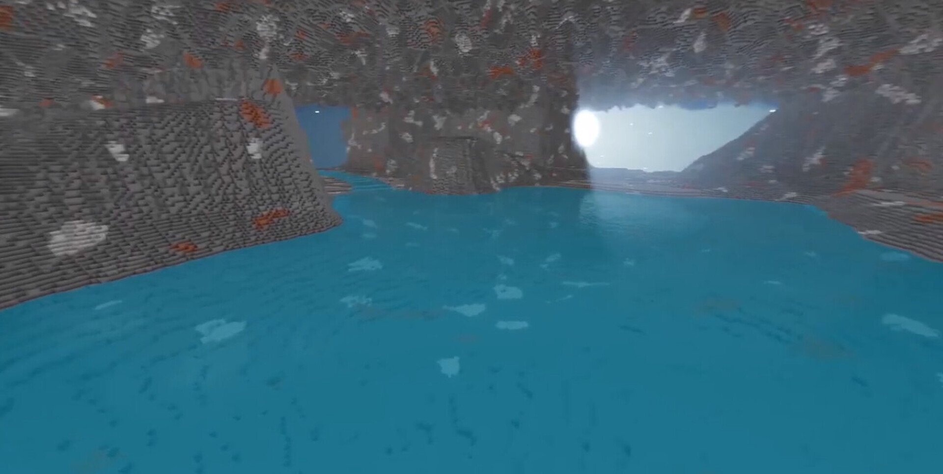 Cavern Map Generation 1500 x 1500 Minecraft Map