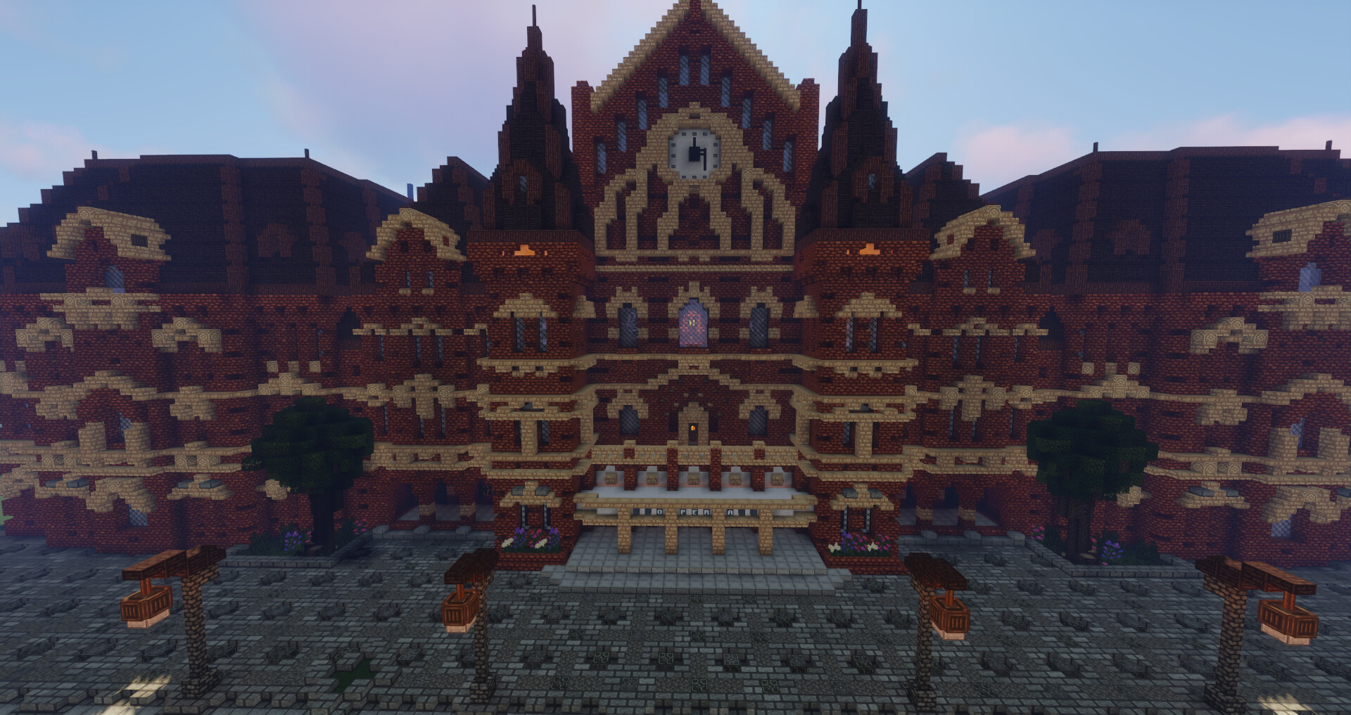 Cincinnati Music Hall Minecraft Map