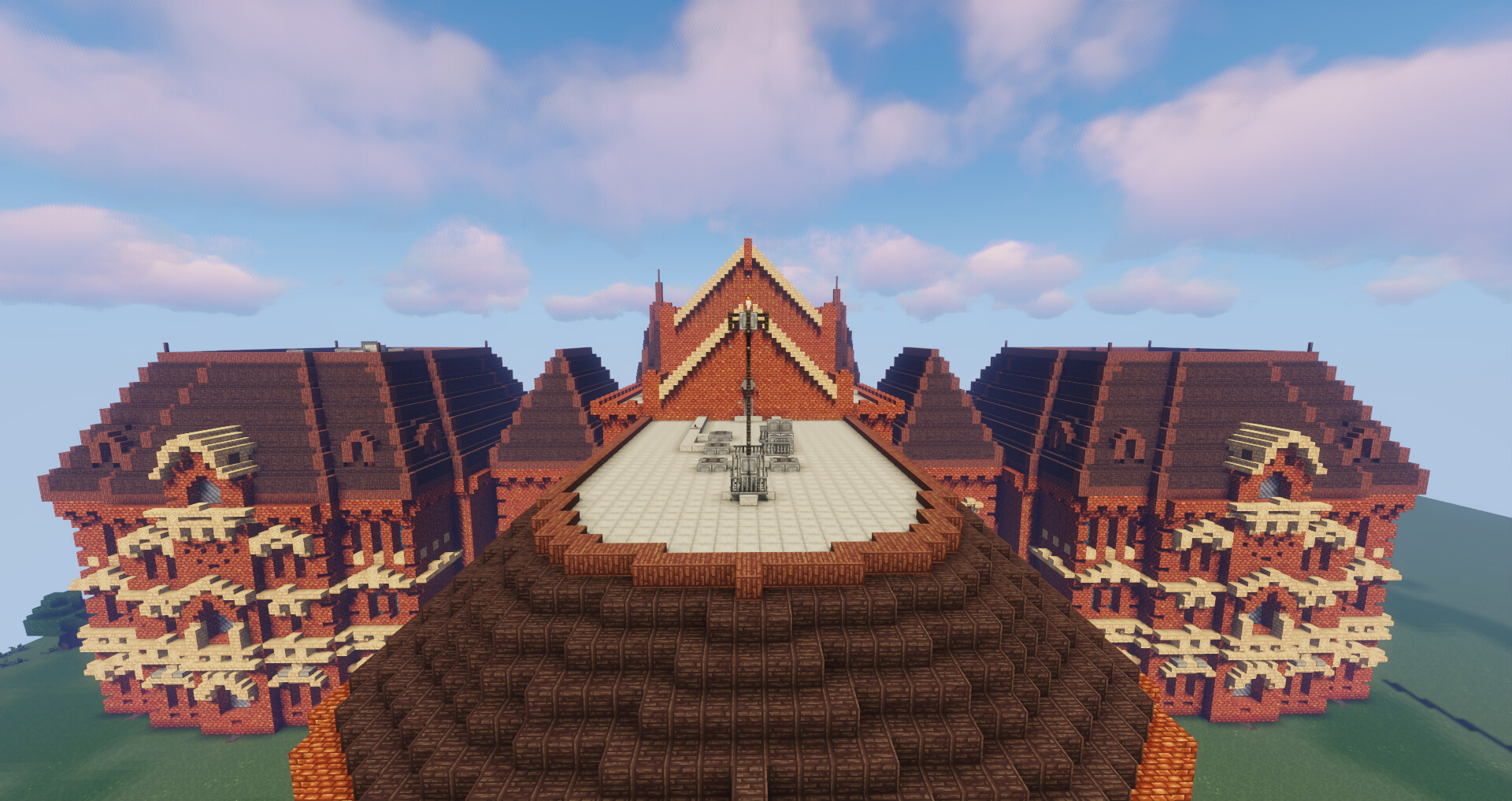 Cincinnati Music Hall Minecraft Map