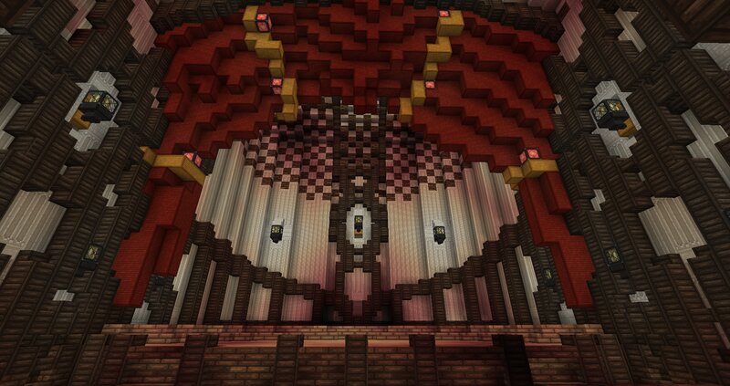 Cincinnati Music Hall Minecraft Map