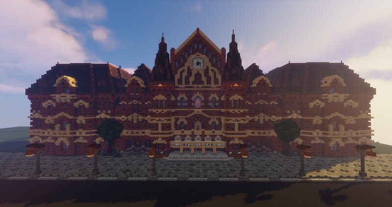 Cincinnati Music Hall Minecraft Map