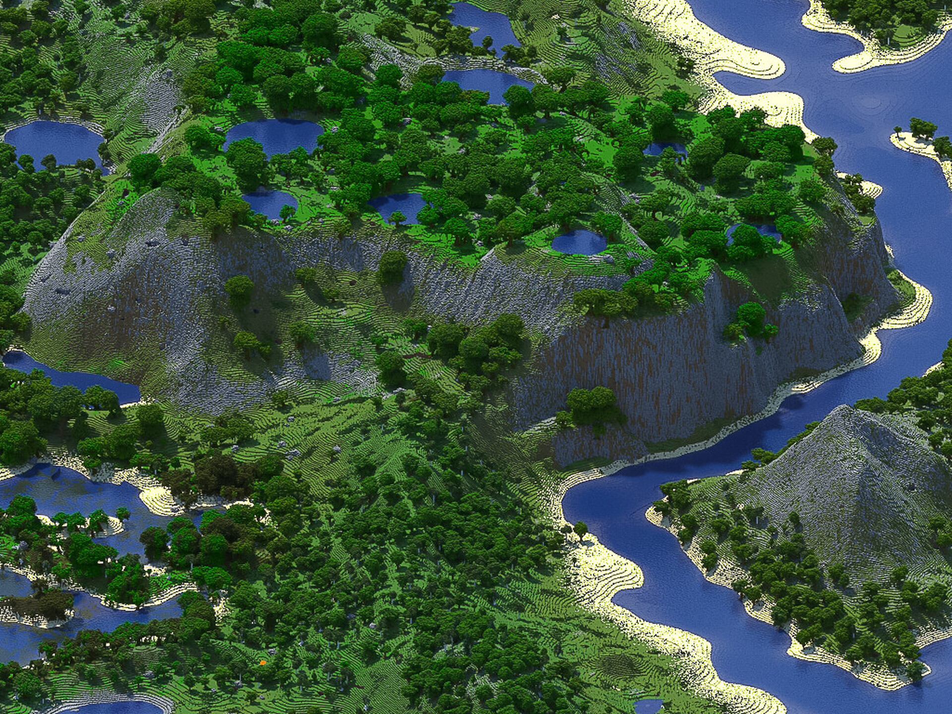 The Official World of All Above (8000x8000) 1.16.5 version 1.0 ...