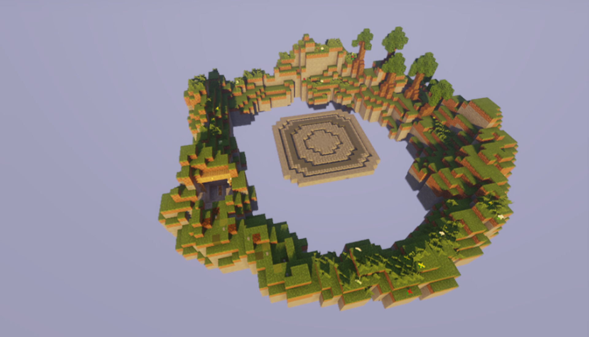 SkySumoMap (Plains Biome) Minecraft Map