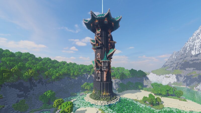 ARCANE TOWER - NVIDIA CONTEST ENTRY Minecraft Map