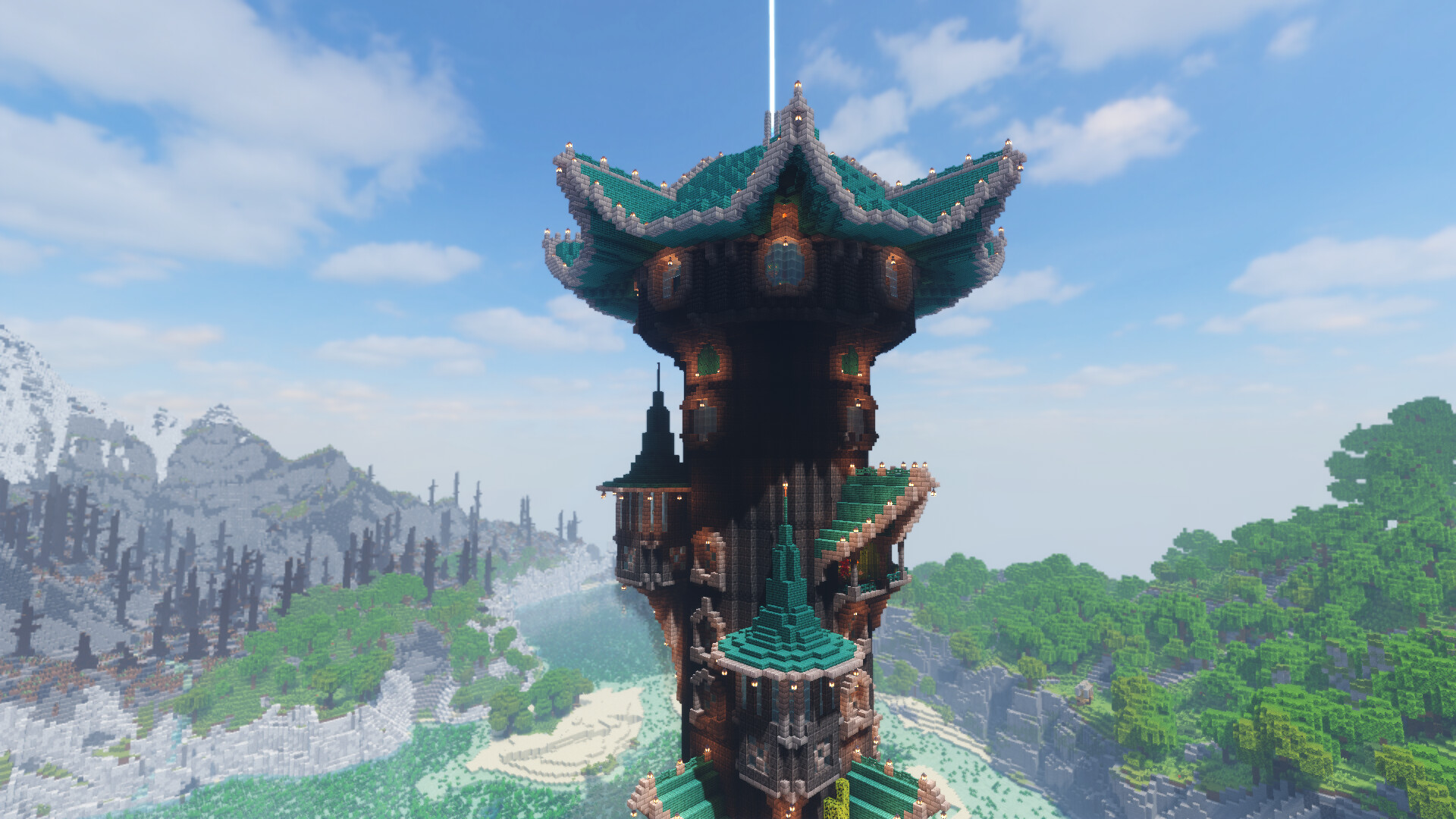 ARCANE TOWER - NVIDIA CONTEST ENTRY Minecraft Map
