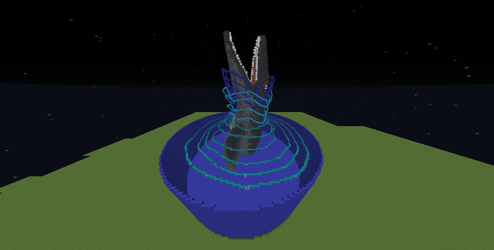 Mosasaur in the pool Minecraft Map