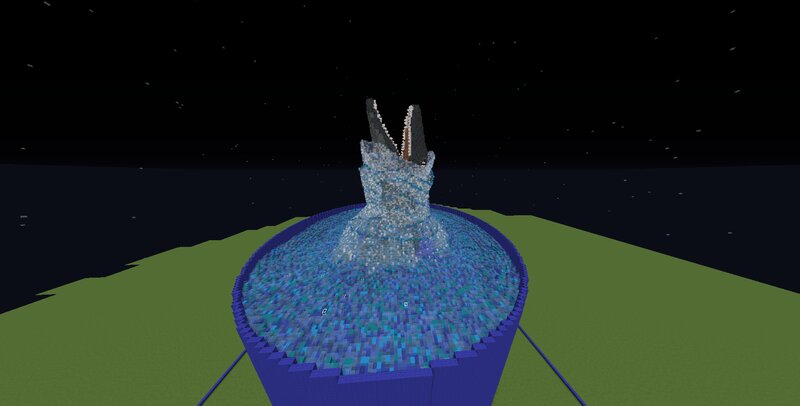 Mosasaur in the pool Minecraft Map