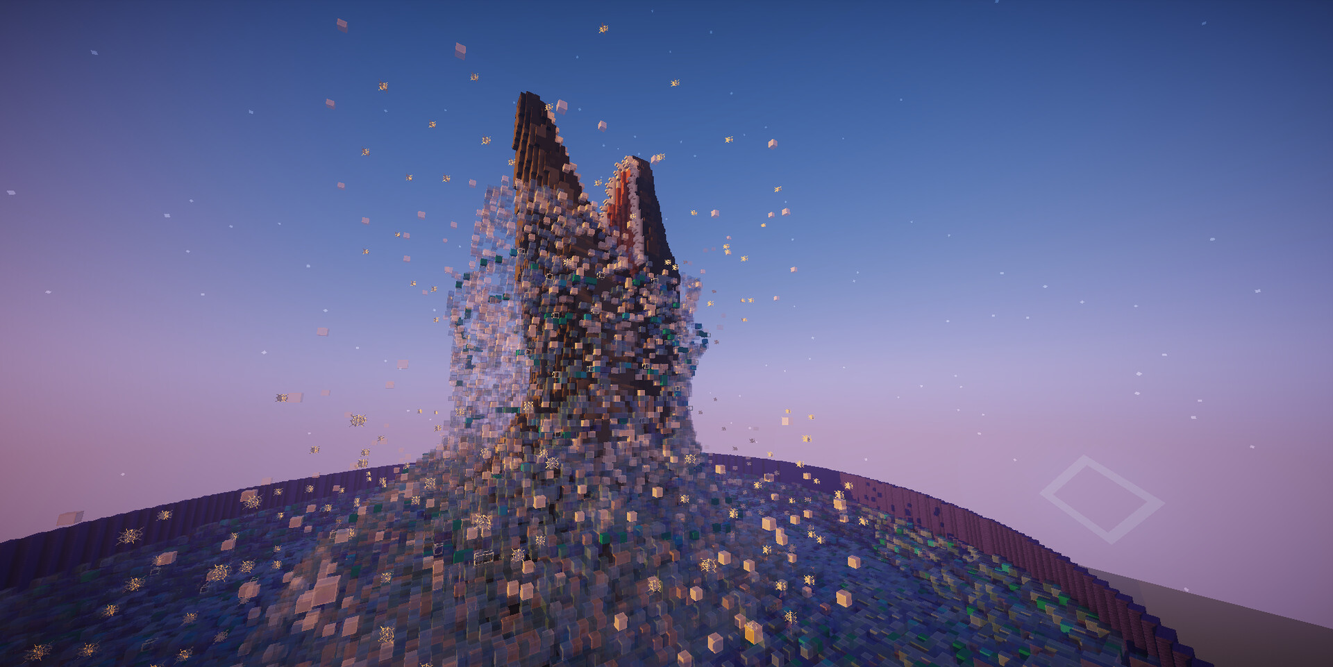 Mosasaur in the pool Minecraft Map