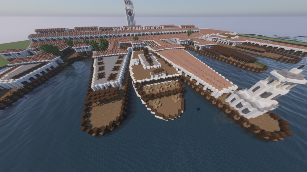Ferries: port of San-Francisco Minecraft Map