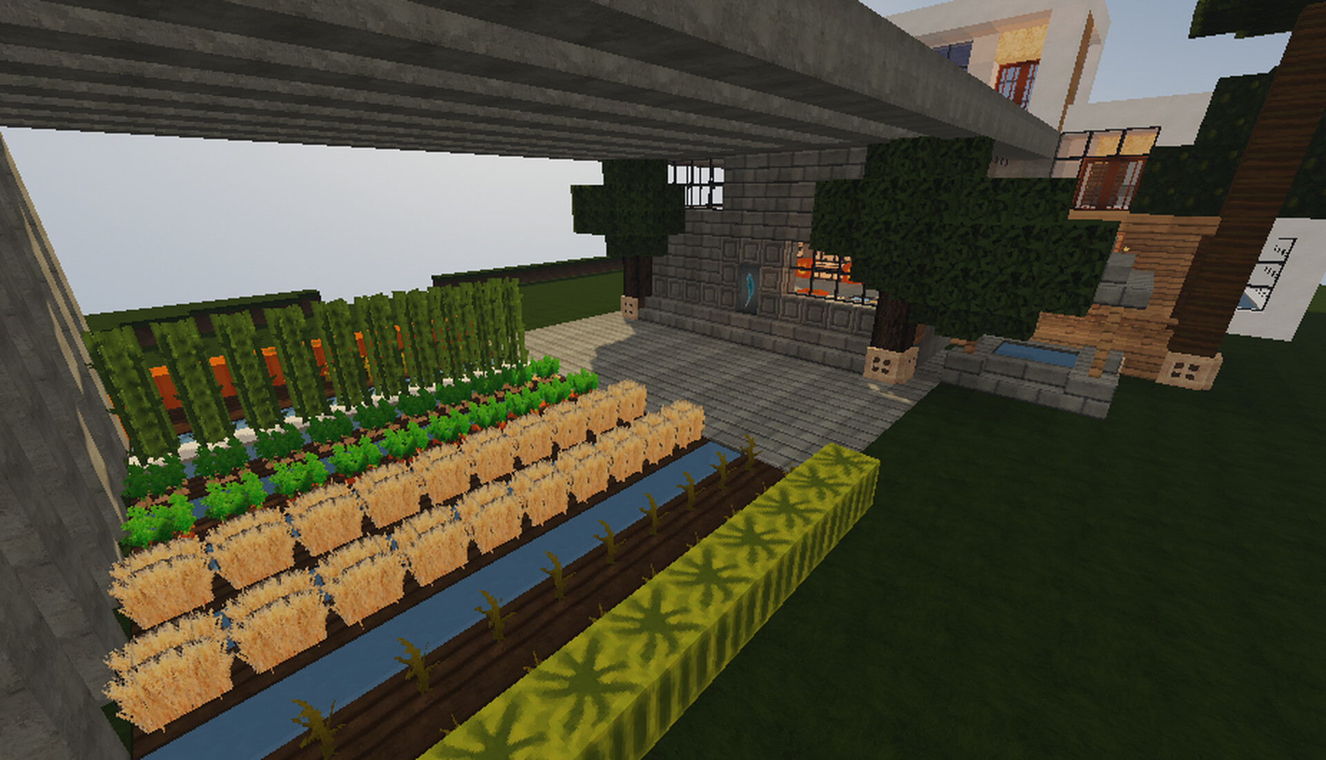 Mansion ambiental / Environmental mansion Minecraft Map