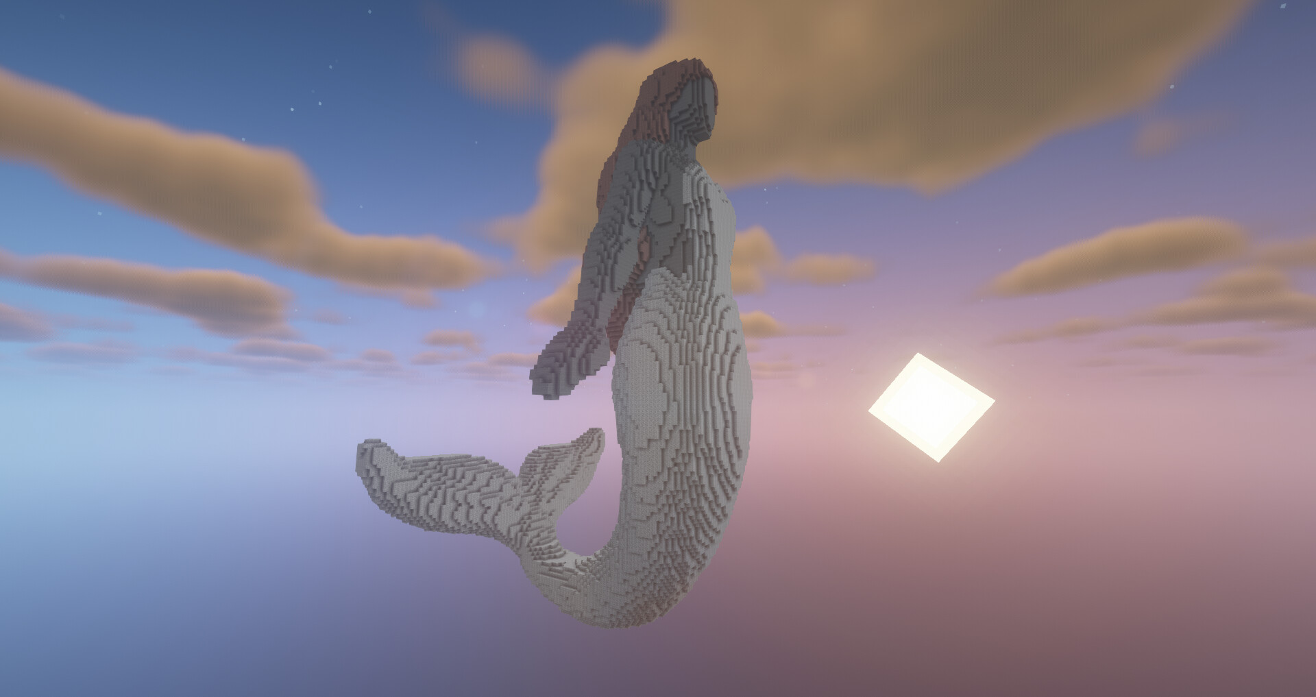 Mermaid Statue Minecraft Map