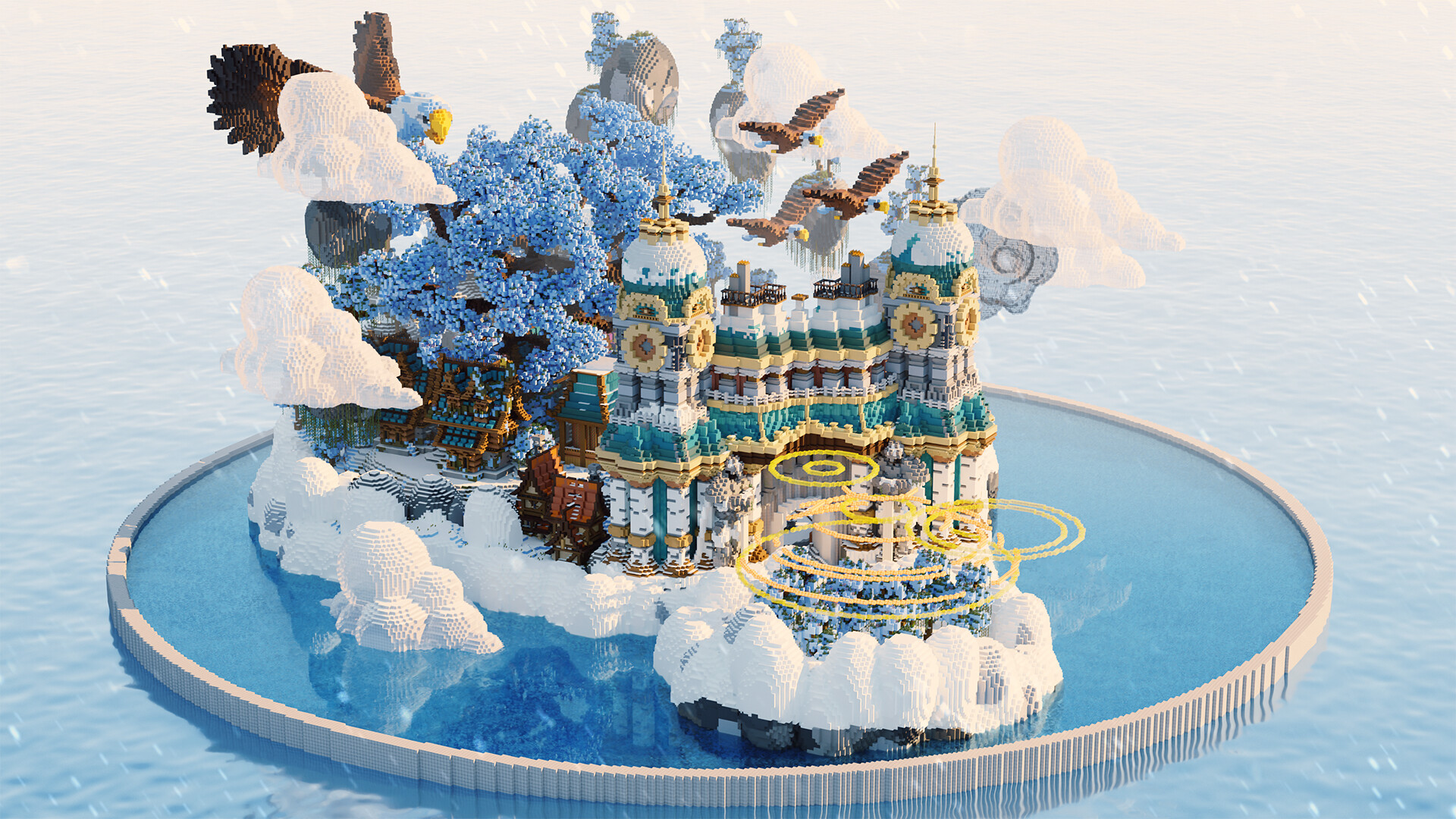 Bundle Epic Eagle | Minecraft Medieval Style [ DOWNLOAD ] Minecraft Map