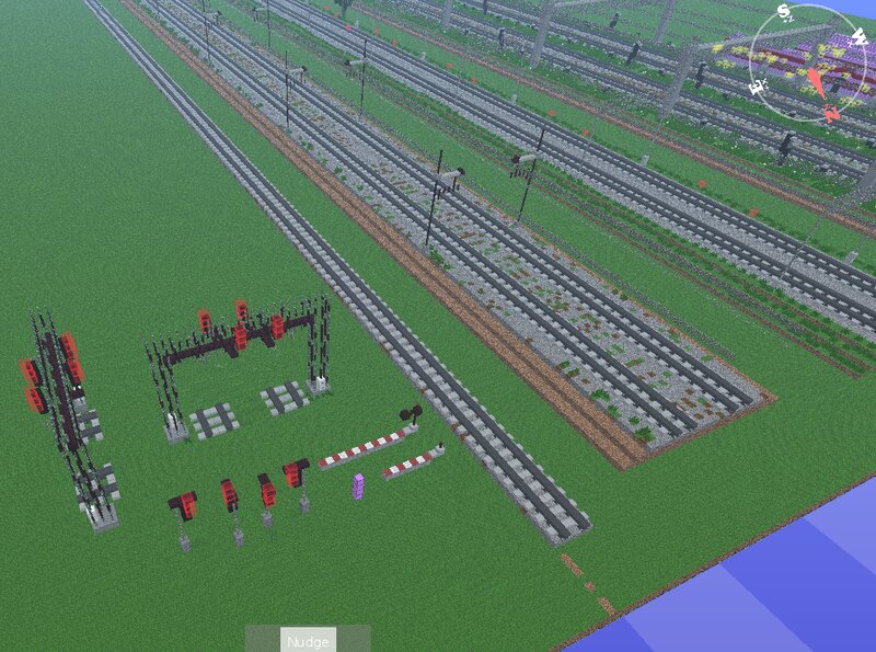 RAILWAY,RAILS AND TRAINS AND...MORE by Anderbest Minecraft Map