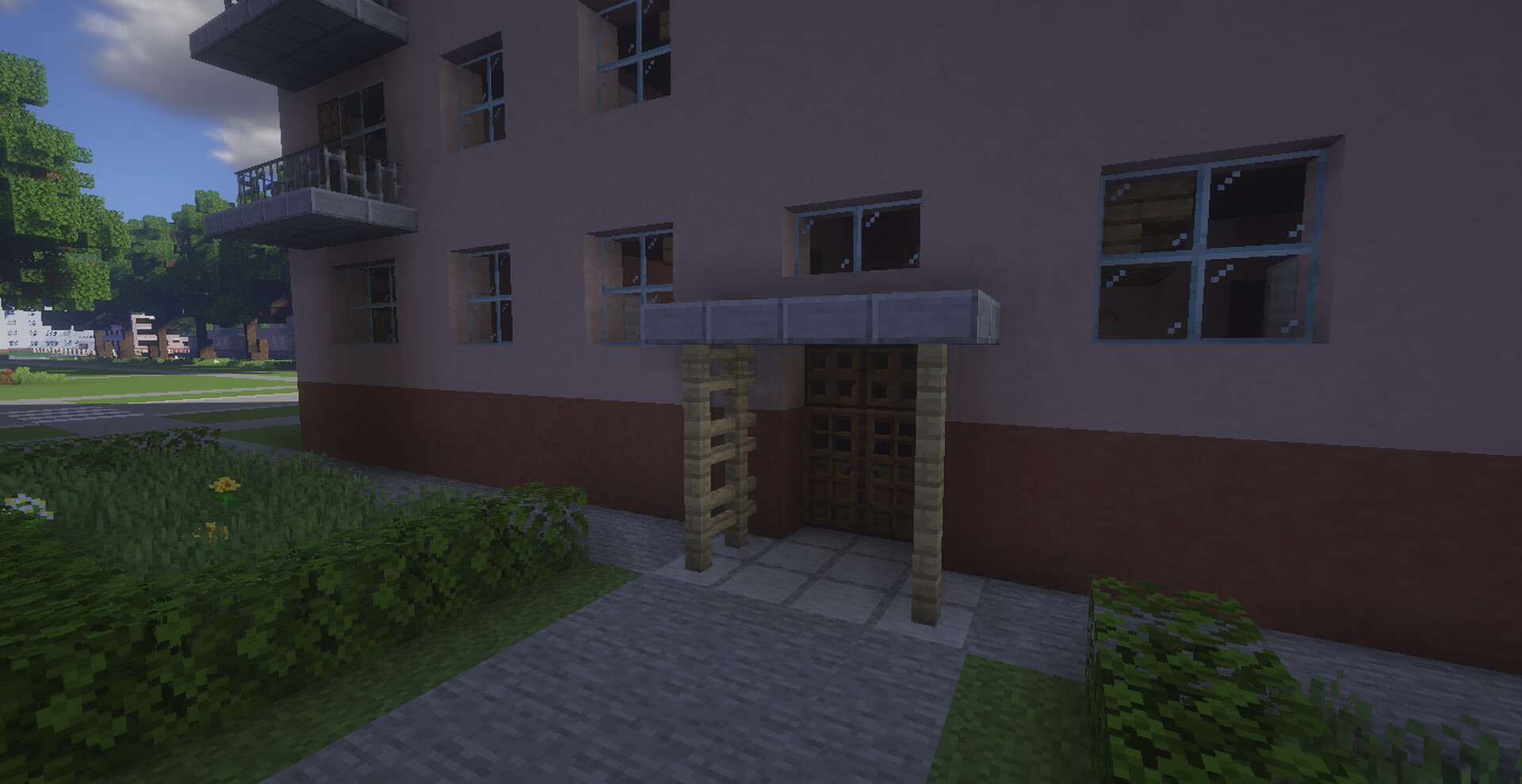 Soviet City of the USSR 1970 Minecraft Map