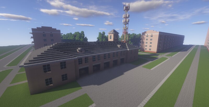 Soviet City of the USSR 1970 Minecraft Map