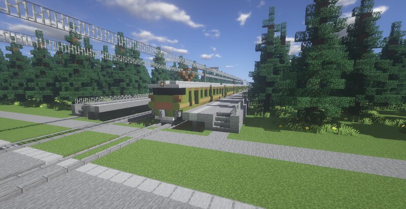 Soviet City of the USSR 1970 Minecraft Map