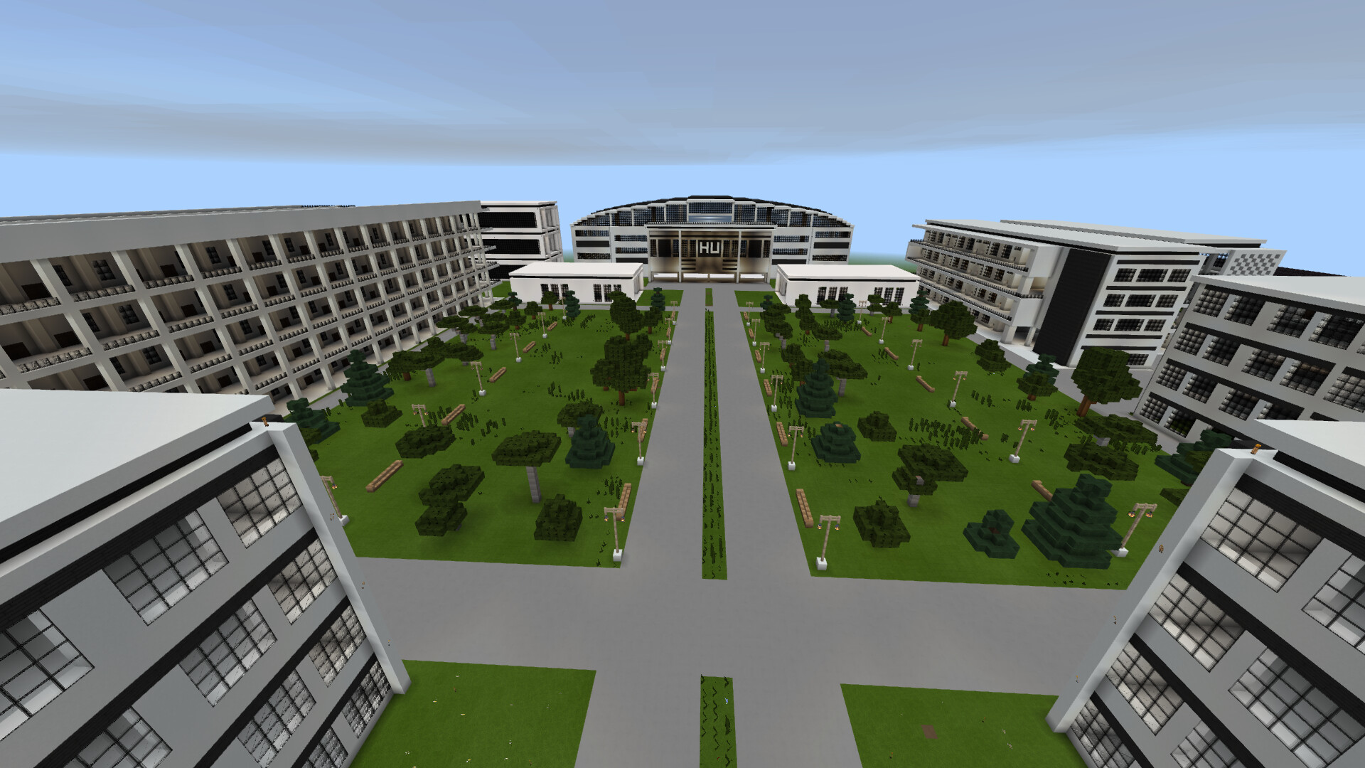 Hell University Minecraft Map