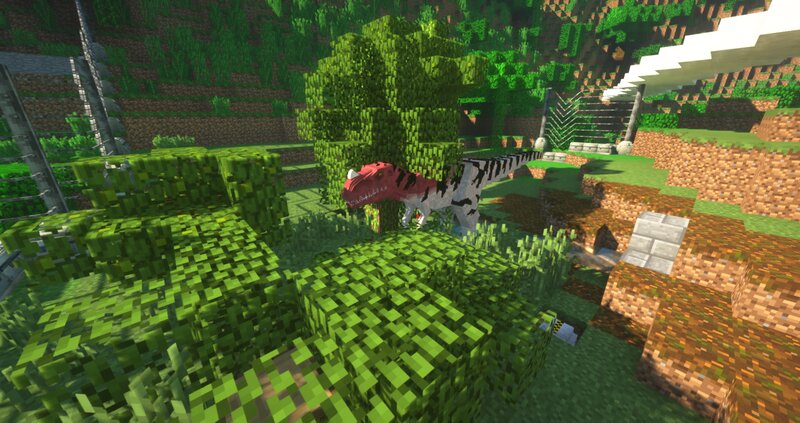 Jurassic World Isla Nublar Map Minecraft (OLD) Minecraft Map