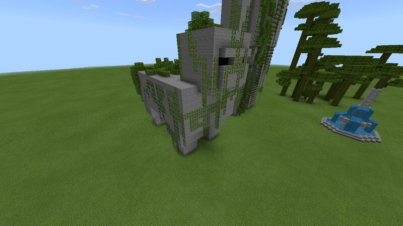Sheep Statue Minecraft Map