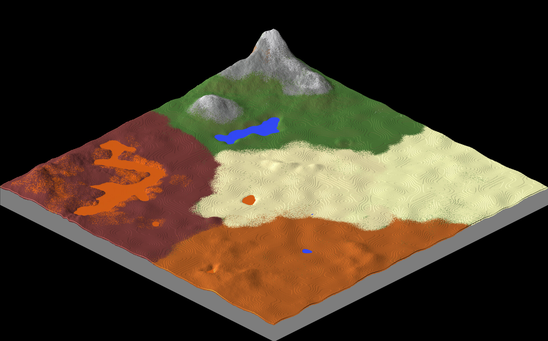 ⚜️1024x1024 - Custom Island - Map Download ! Minecraft Map