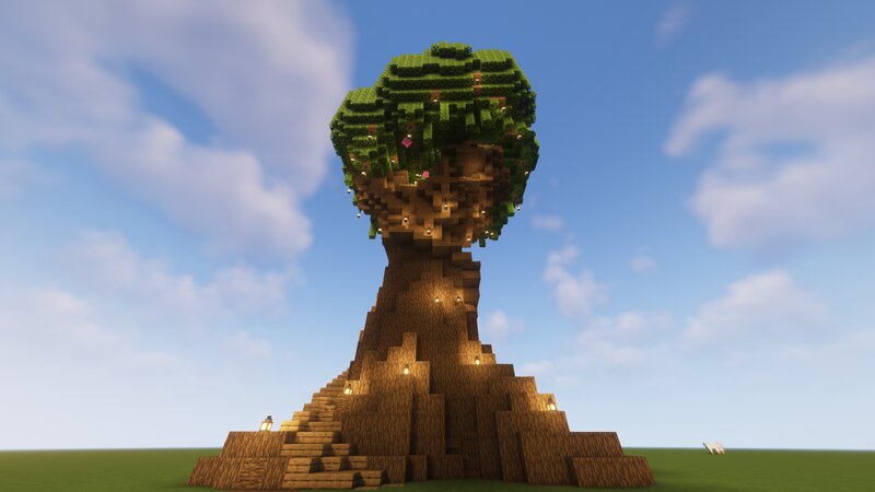 Large Treehouse Minecraft Map
