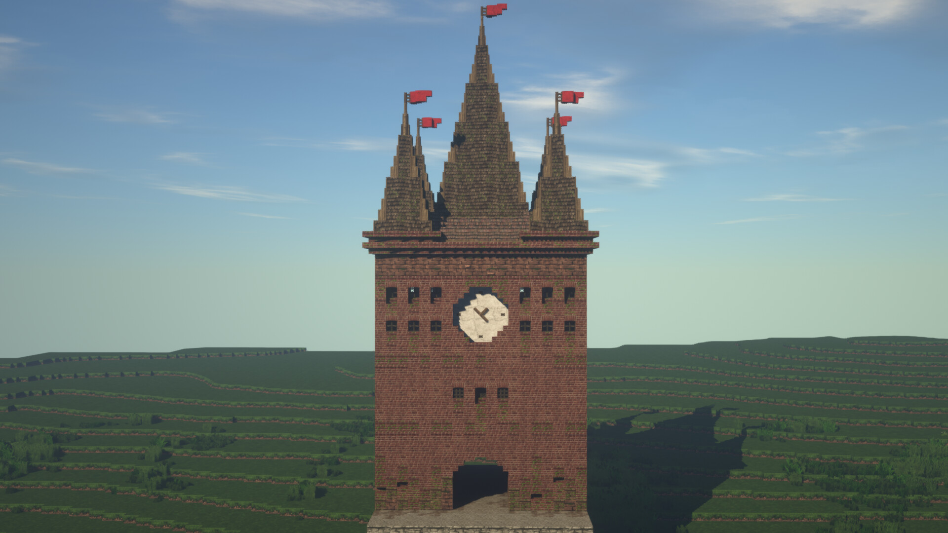 Prechistenskaya tower, Novgorod kremlin. Minecraft Map