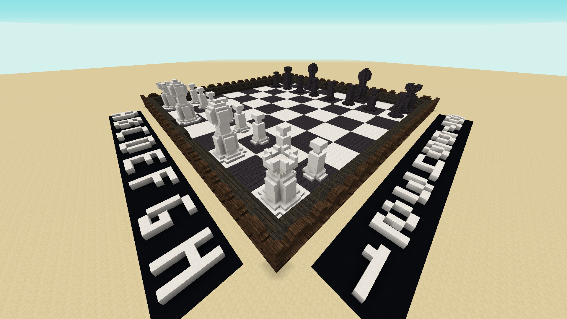 Chess map Minecraft Map