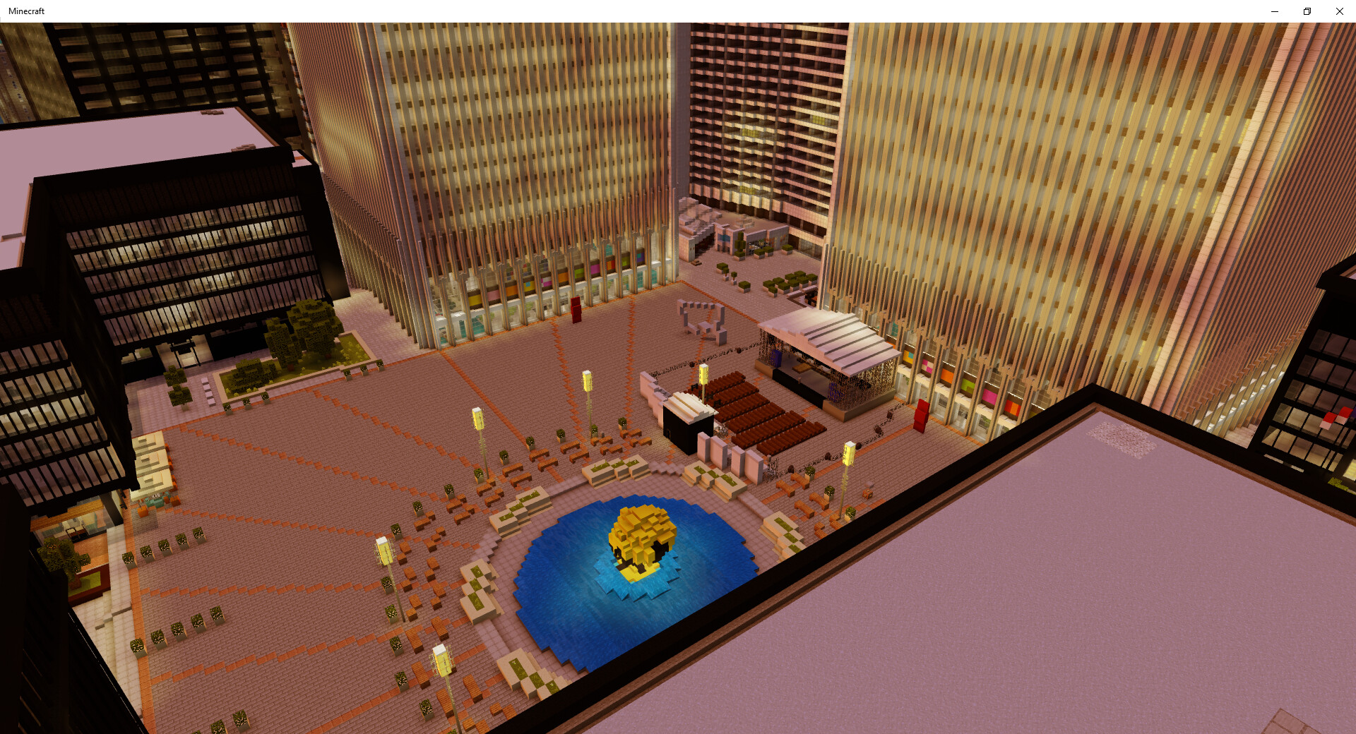 The Original World Trade Center (1:1 Scale) Minecraft Map