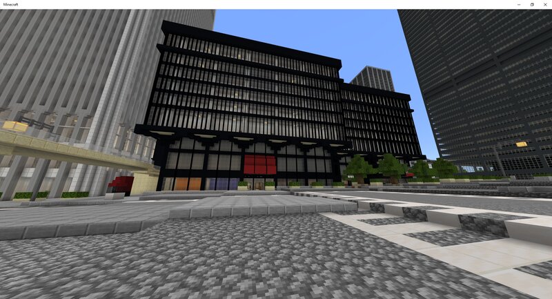 The Original World Trade Center (1:1 Scale) Minecraft Map