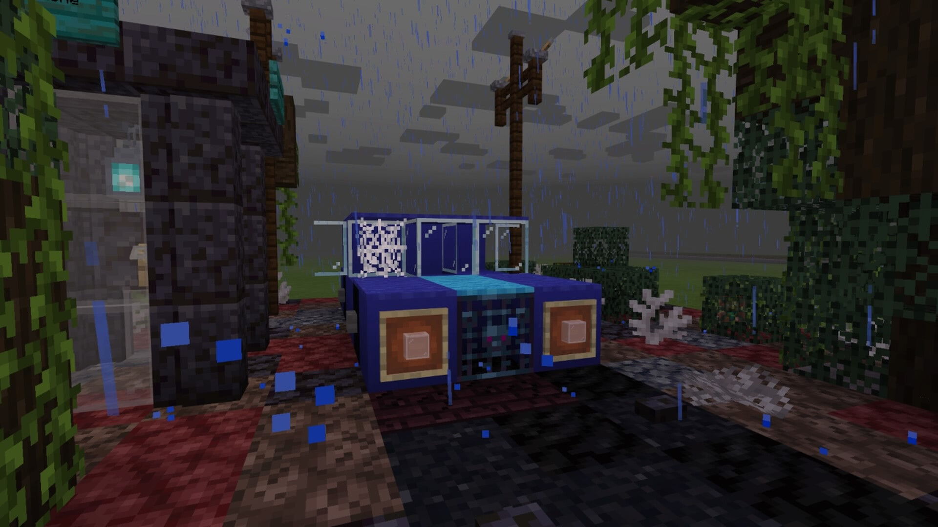 Stranger Things Upside down Billy scene! Minecraft Map