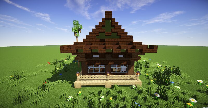 🎏 Small chinese house 🎎 Minecraft Map
