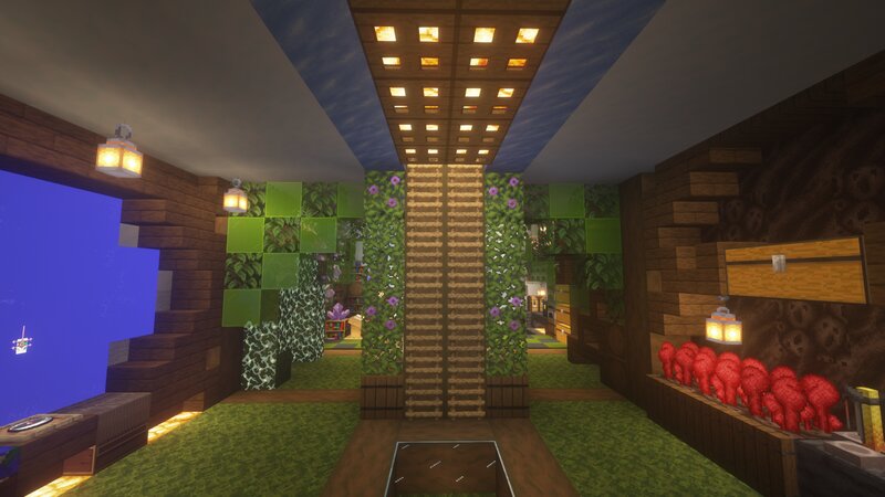 Axolotl House Minecraft Map