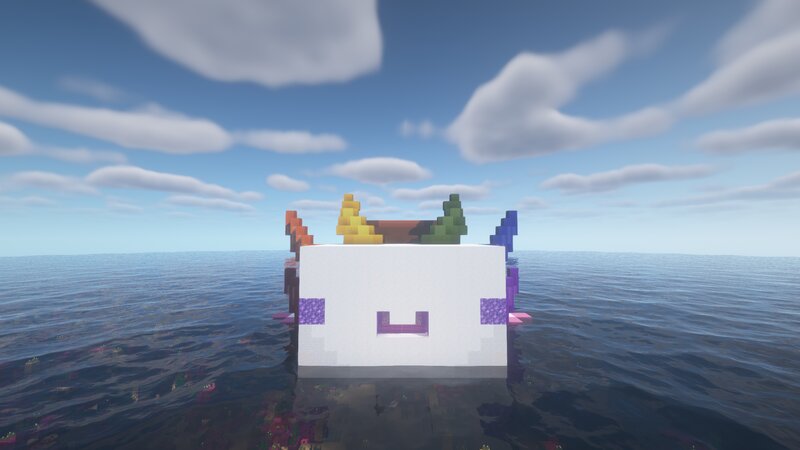 Axolotl House Minecraft Map