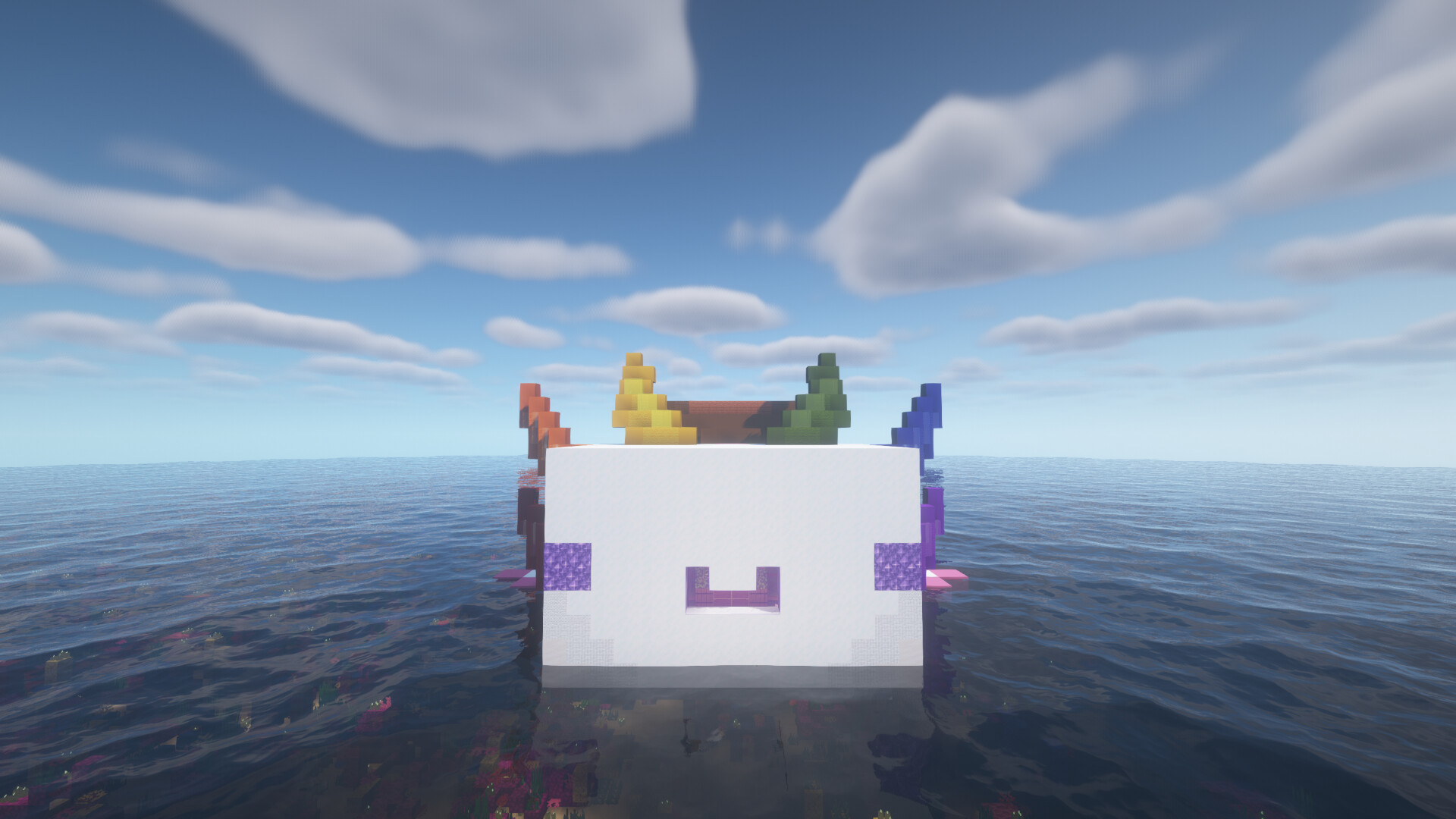 Axolotl House Minecraft Map