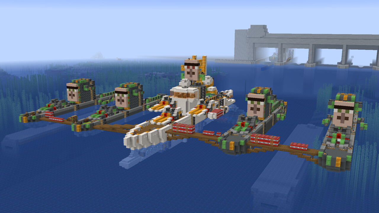 (Parodie) Marine royale canadienne / Royal Canadian Navy Minecraft Map