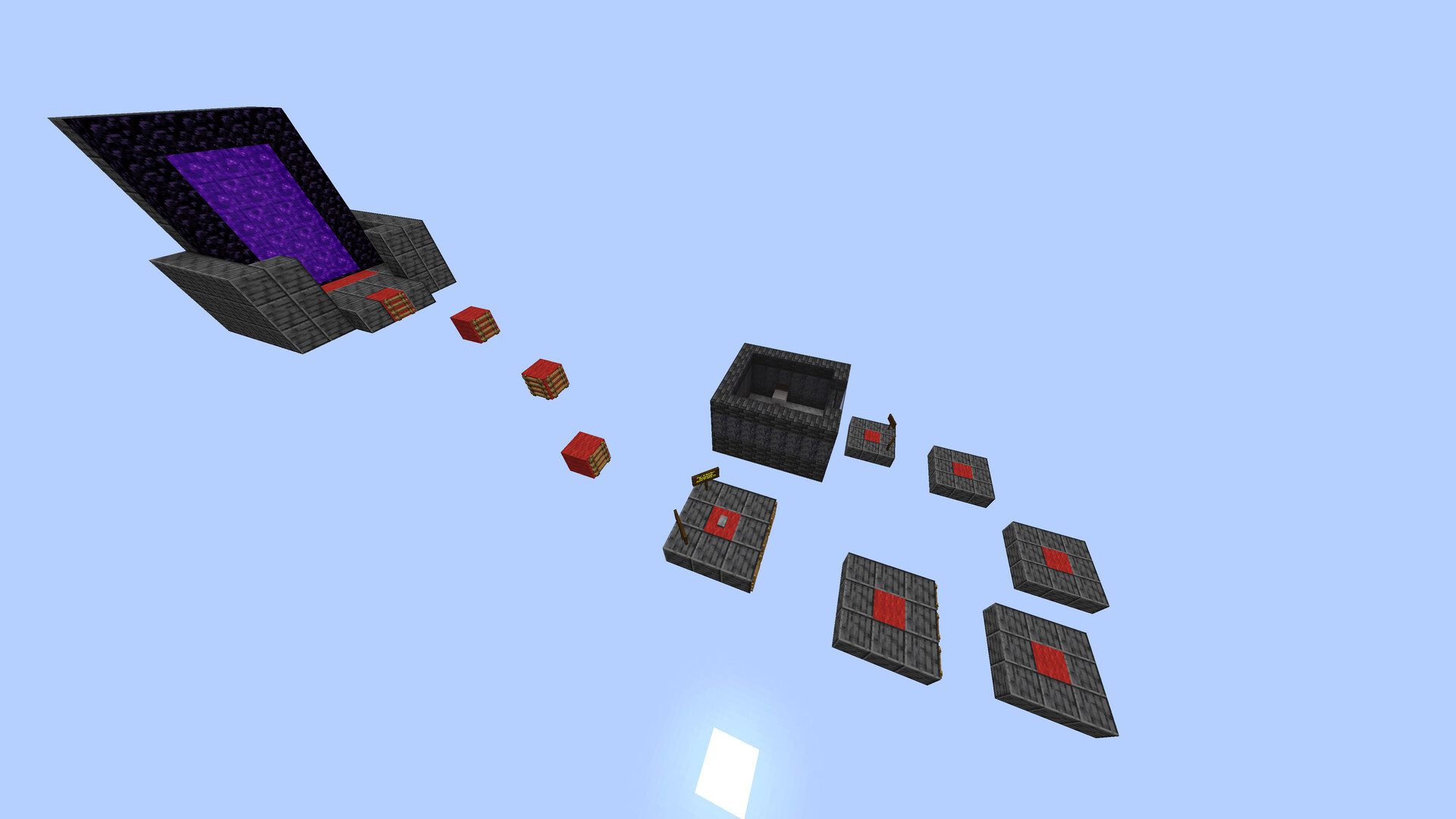 Easy Nether Obby Minecraft Map