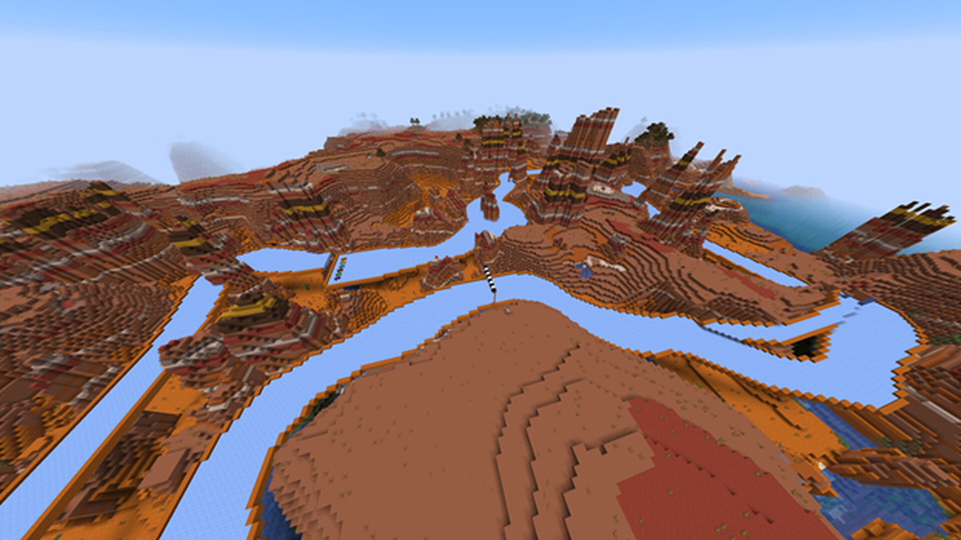 Ice Track Drift Theme Park Minecraft Map