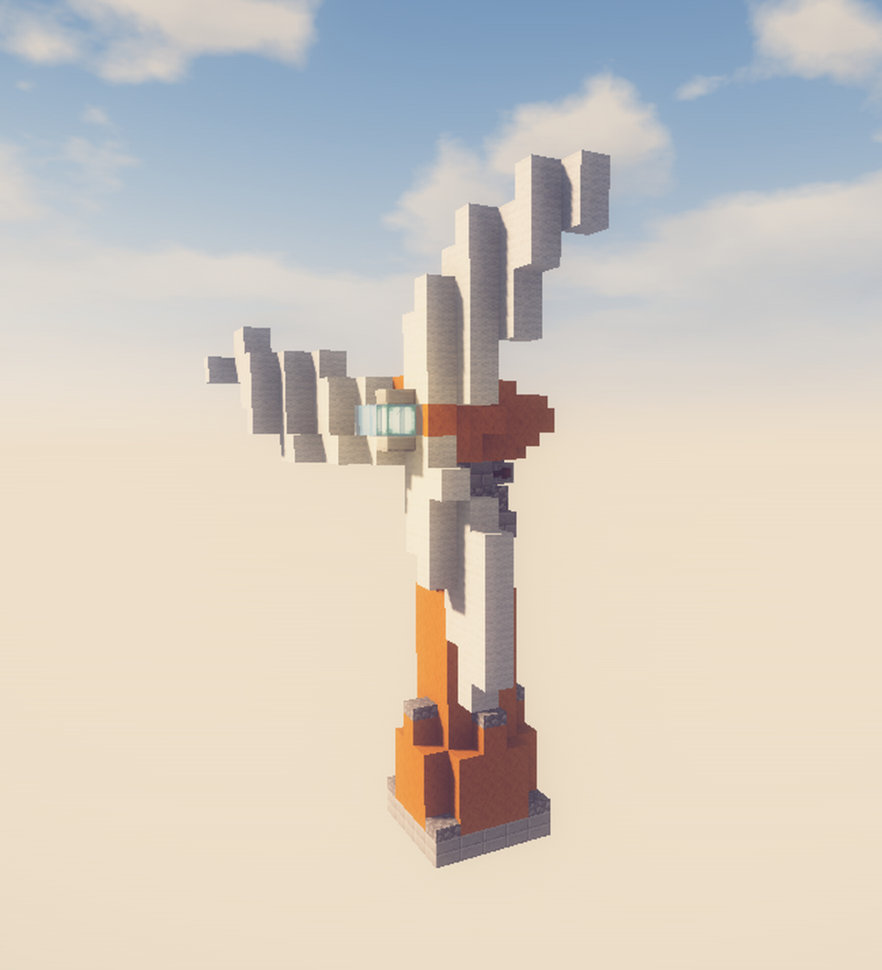 MARS Wind turbine - minecraft build Minecraft Map