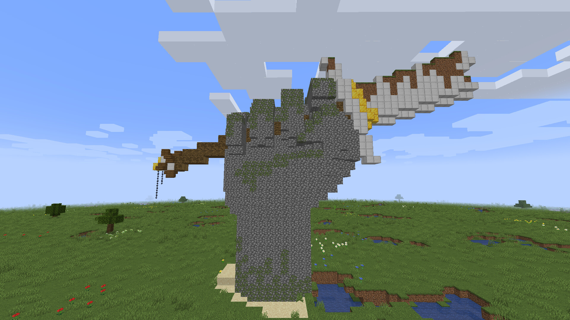 Medieval Fever (7) - Hand with Sword Minecraft Map