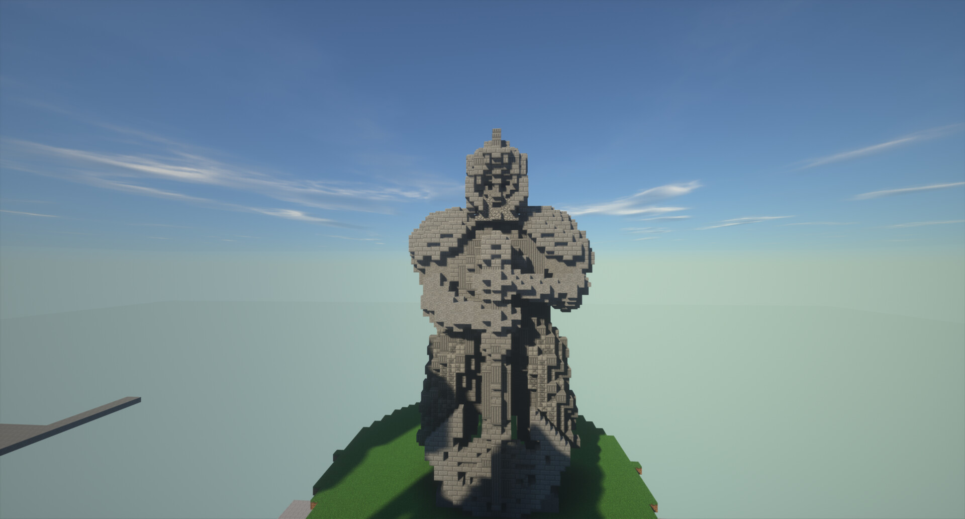 Dwarven statue | Khazad Dûm Minecraft Map