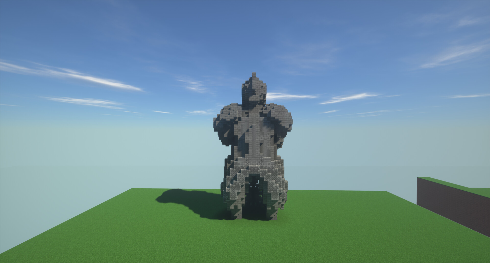 Dwarven statue | Khazad Dûm Minecraft Map