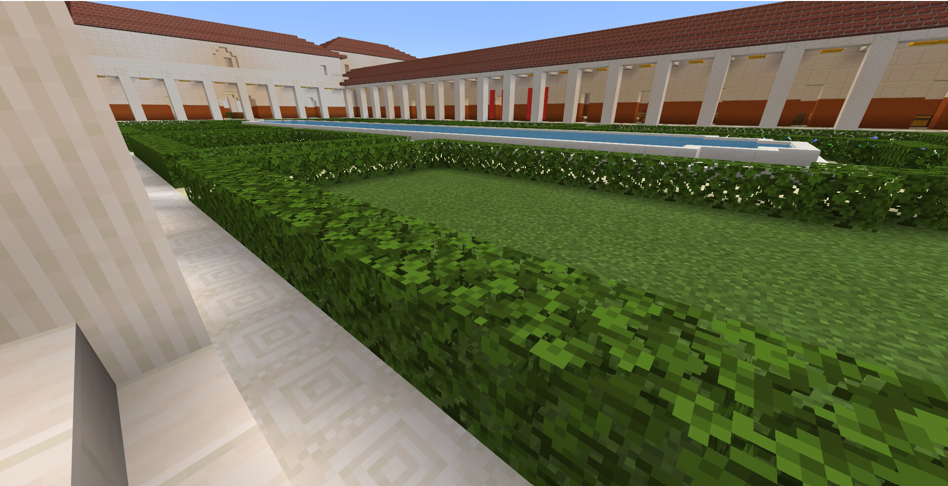 Romanesque Creative Building World Minecraft Map