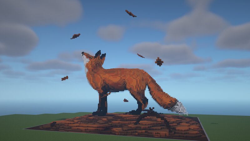 A Fox in Autumn Minecraft Map