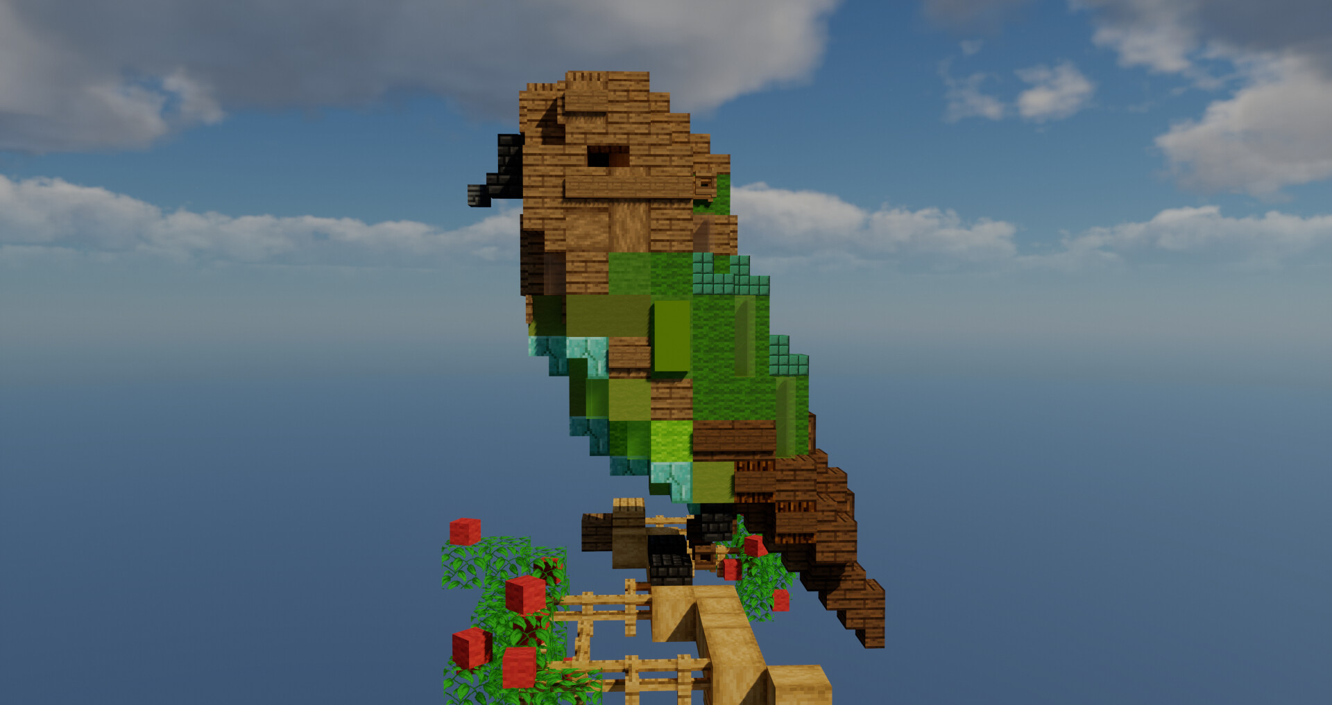 Brown Headed Parrot Minecraft Map